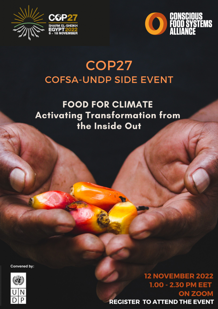 Conscious Food Systems Alliance at COP27 - foodsensewales.org.uk